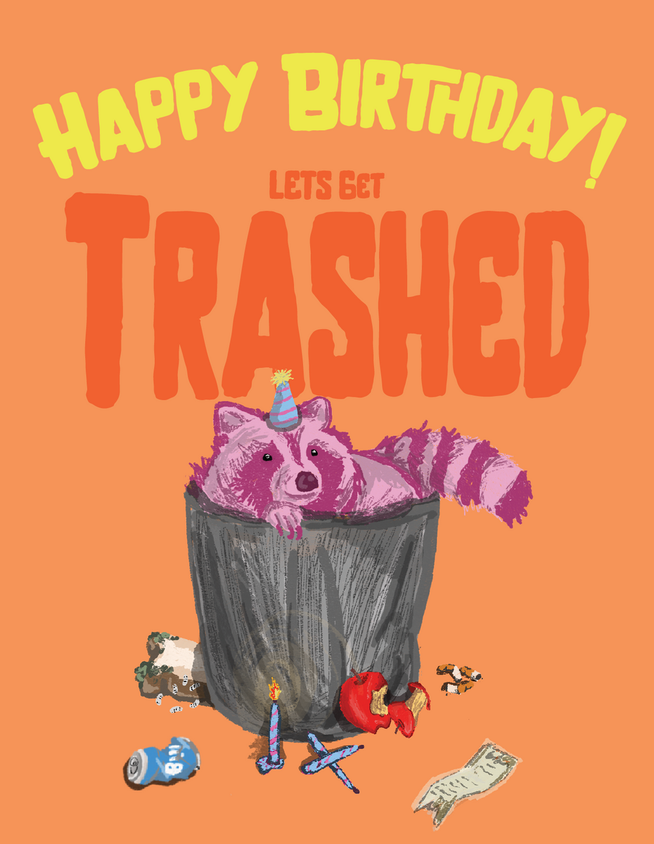 Let's Get Trashed card – TLGS